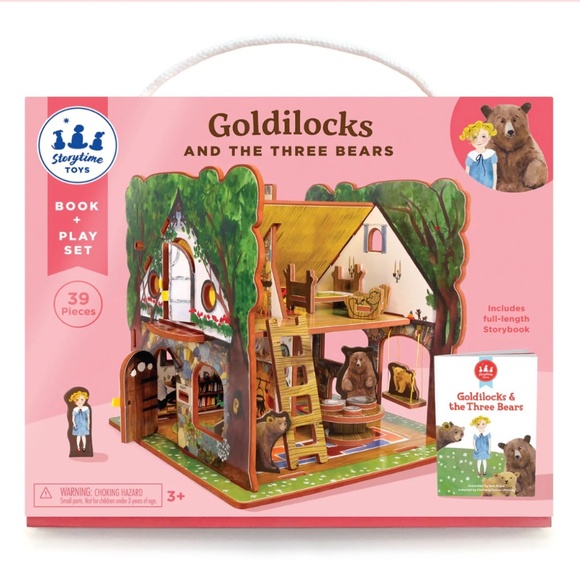 Storytime Toys | Toys | Storytime Toys Book Play Set Goldilocks And The ...